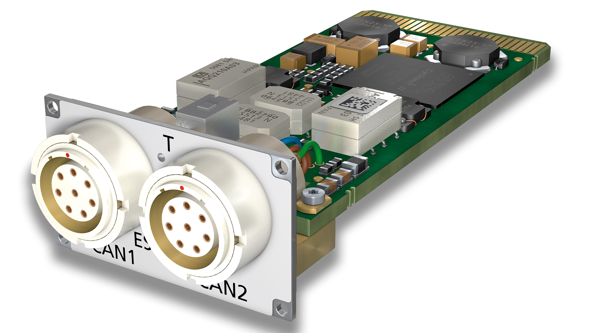 ES921 CAN 모듈은 소형 ES910 프로토타이핑 및 인터페이스 모듈에 장착되어 2 개의 CAN 인터페이스 기능을 추가로 제공합니다. 이는 ES910 모듈의 확장 슬롯에 ...